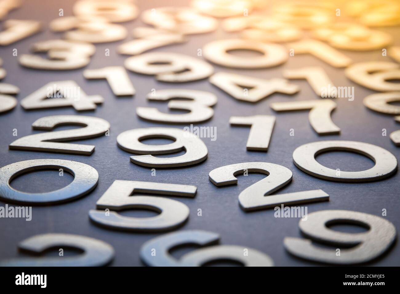 Mathematics abstract background made with solid numbers Stock Photo - Alamy