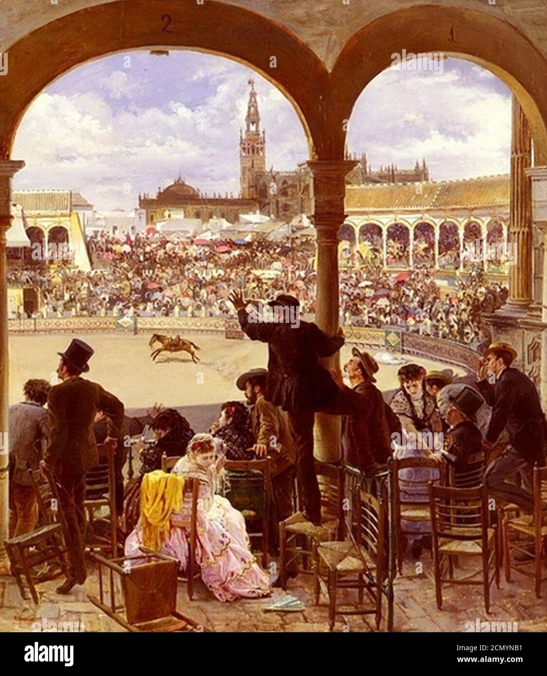 Jose Jimenez Aranda - The Bullring Stock Photo - Alamy