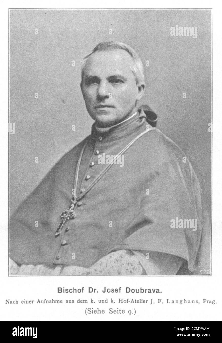 Josef Doubrava 1903 Langhans Stock Photo - Alamy