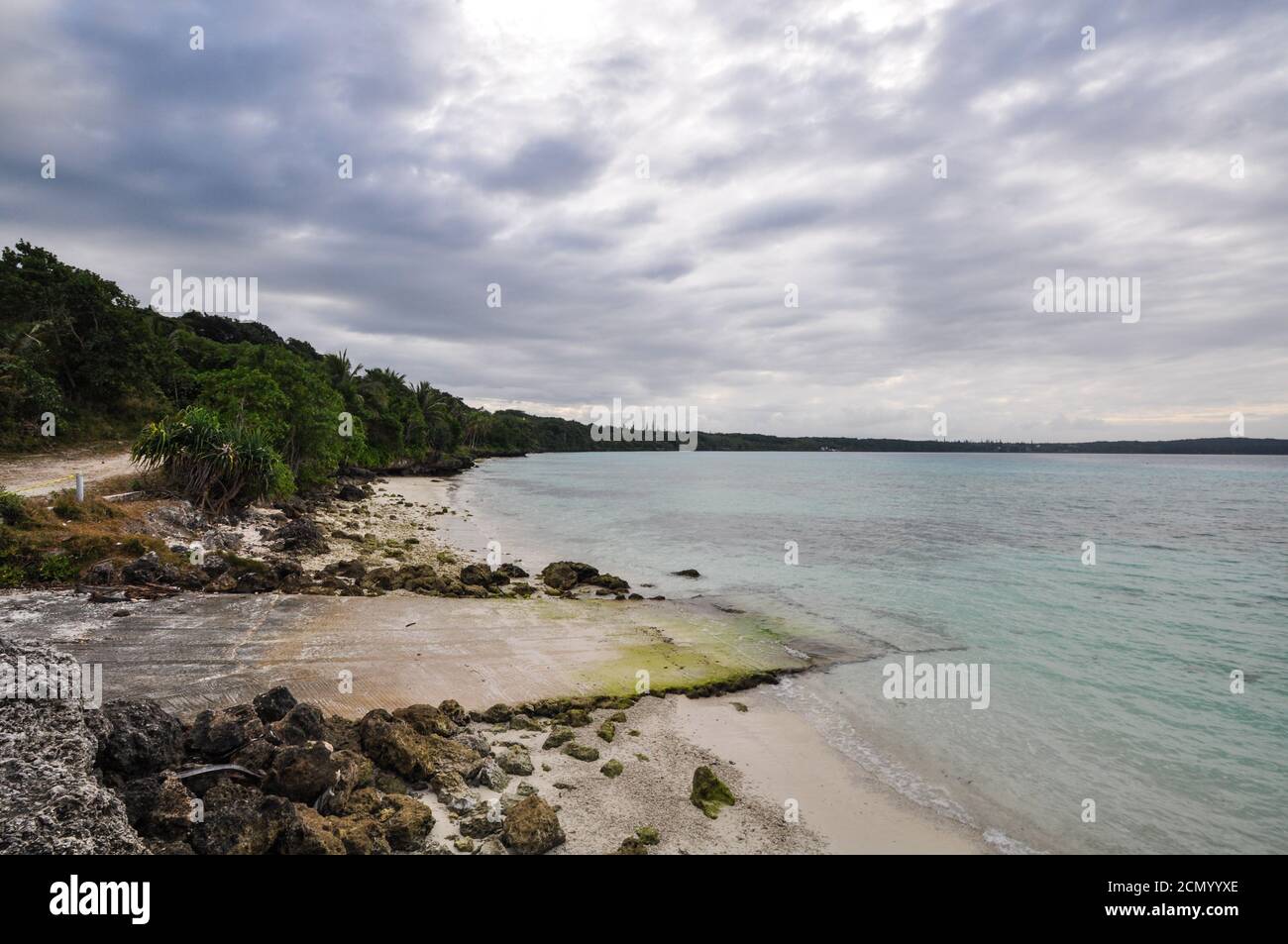 Easo beach on Lifou Island Stock Photo - Alamy