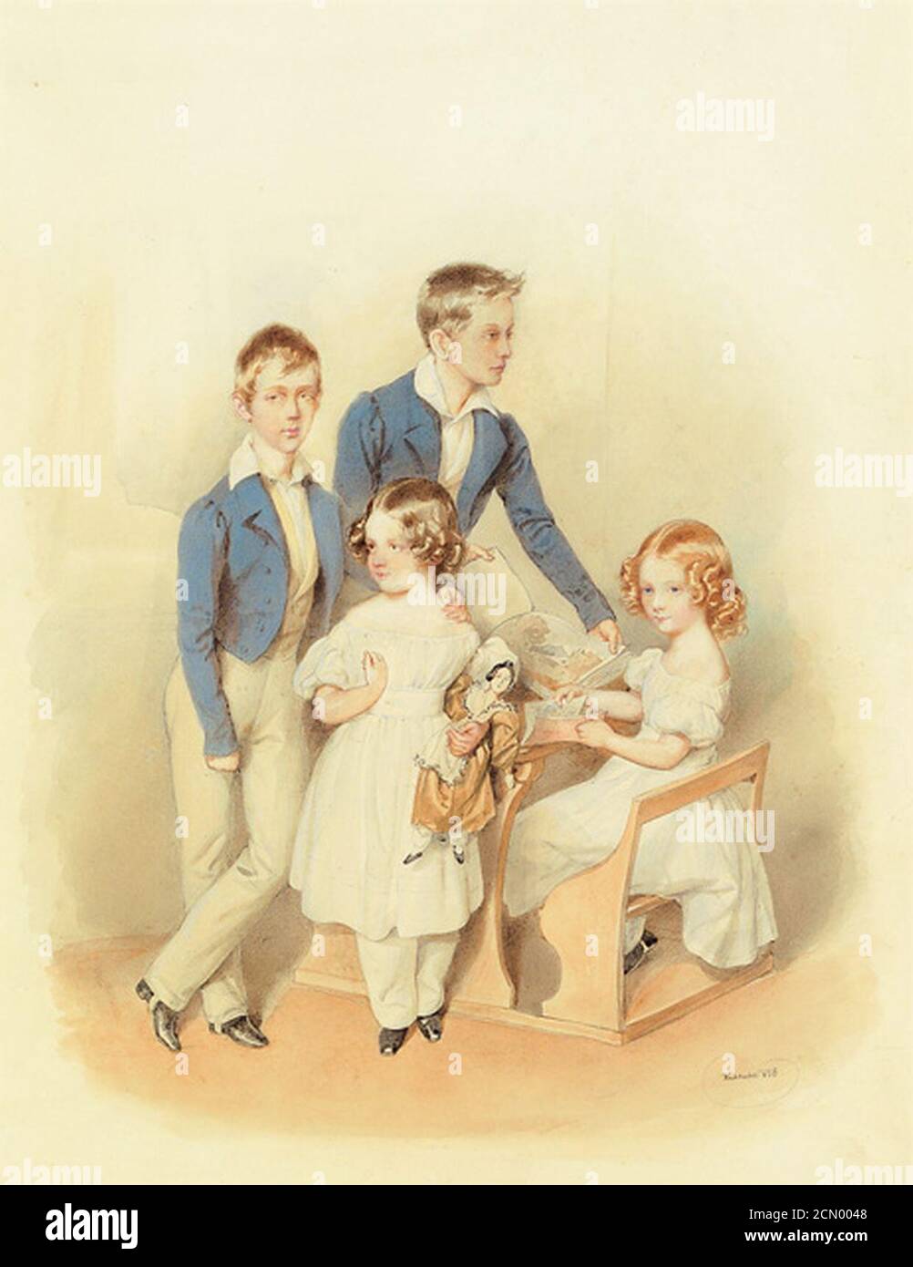 Josef kriehuber hi-res stock photography and images - Alamy