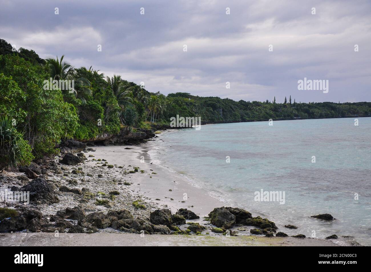 Easo beach on Lifou Island Stock Photo - Alamy
