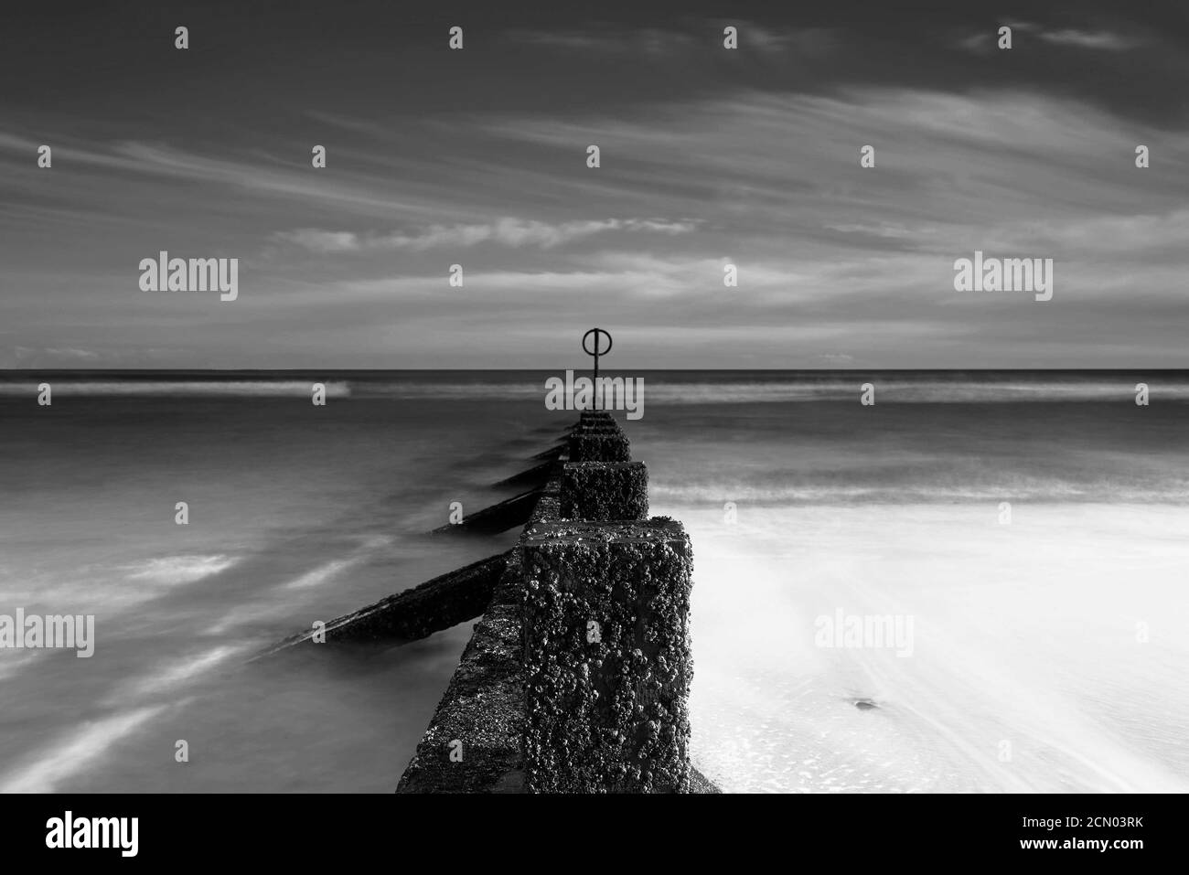 Contrast scene in black and white Stock Photo - Alamy