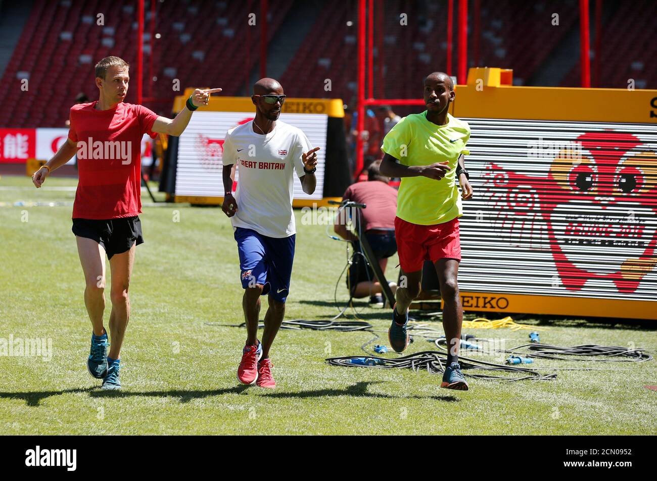 Galen rupp mo farah hi-res stock photography and images - Alamy