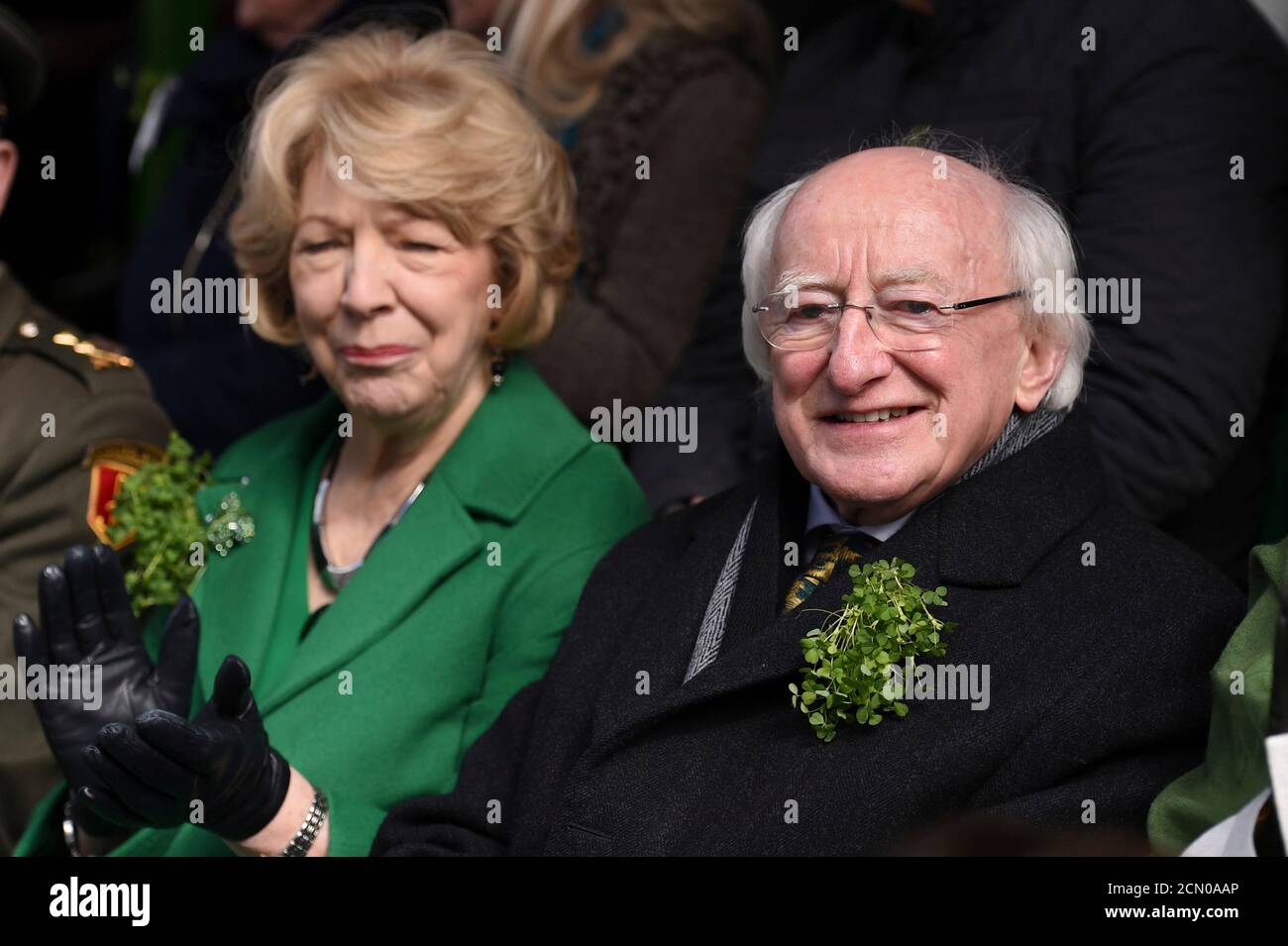 Sabina higgins president ireland michael hi-res stock photography and ...