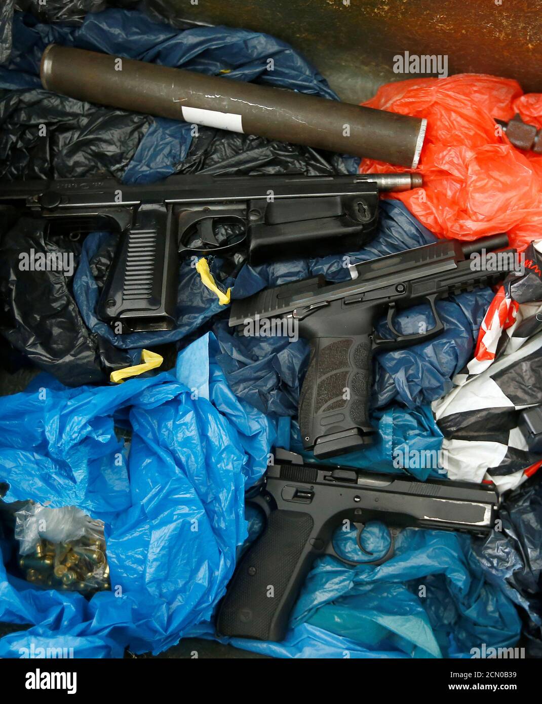 Box Of Guns High Resolution Stock Photography and Images - Alamy