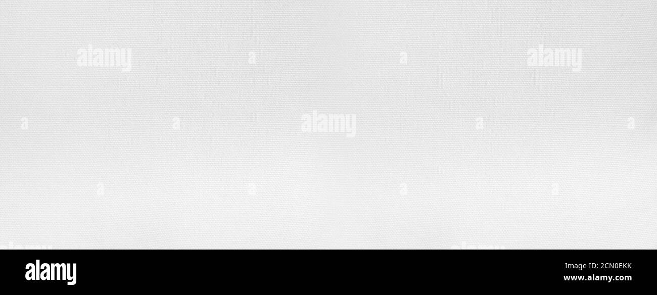 White textile fabric. Banner background texture Stock Photo - Alamy