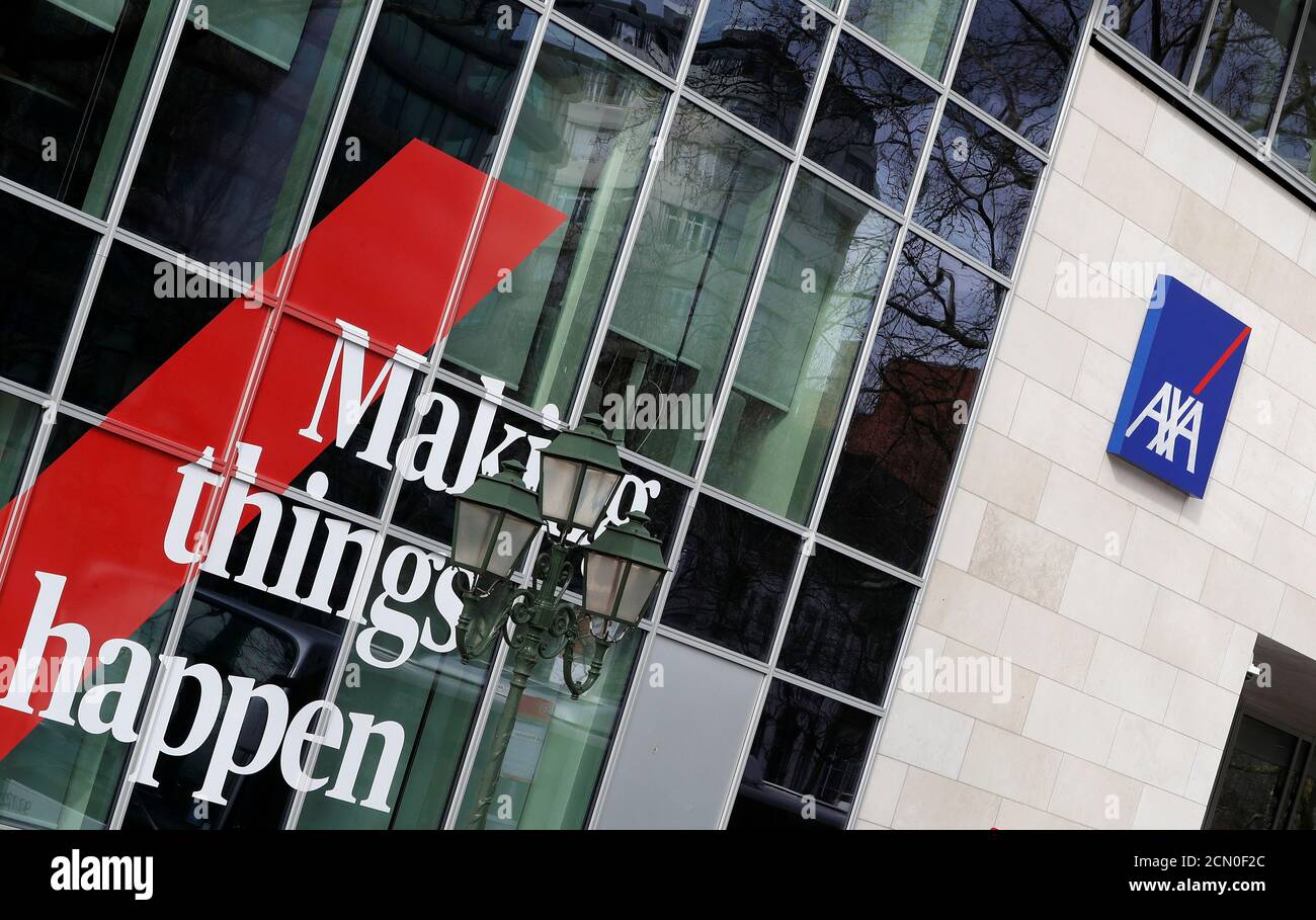 Logo axa hi-res stock photography and images - Alamy