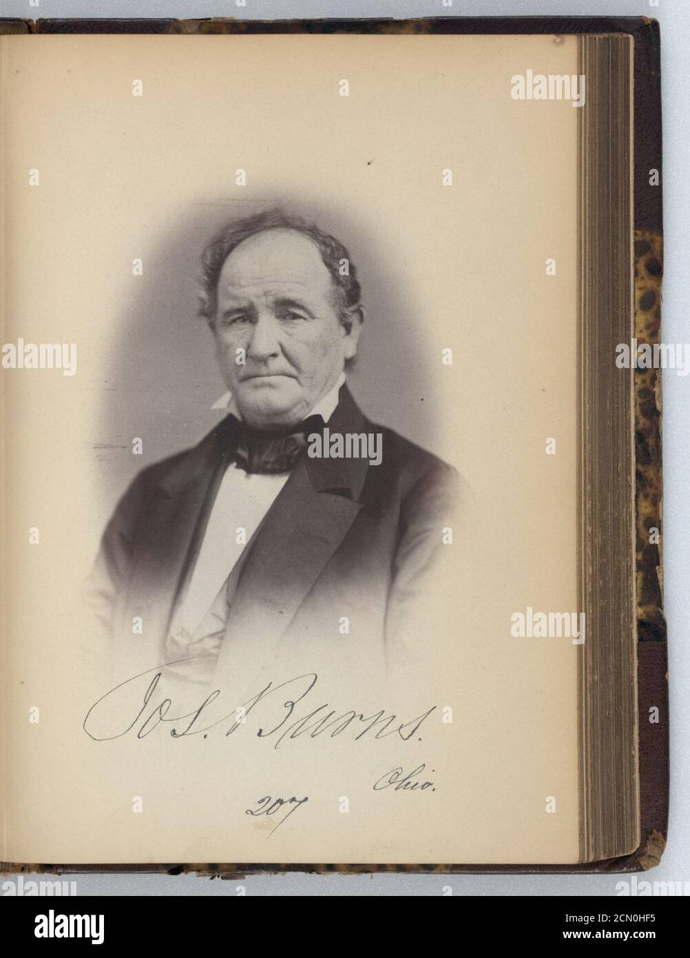 Joseph Burns, Representative from Ohio, Thirty-fifth Congress, half ...