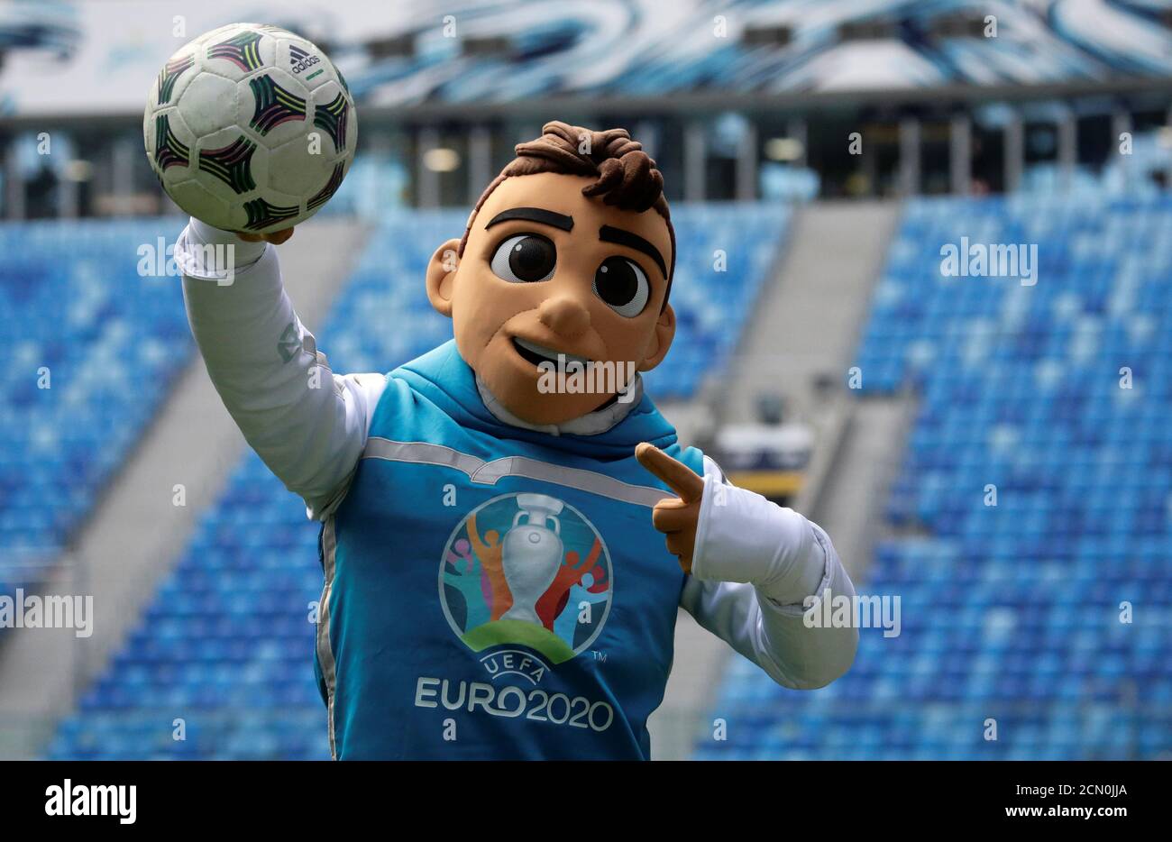 Skillzy is the mascot of euro 2020 hi-res stock photography and images ...