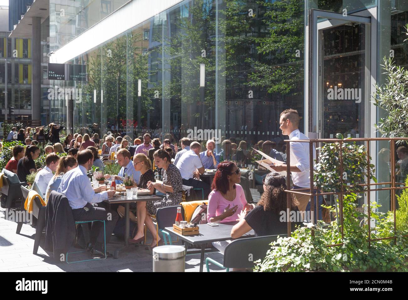 The Refinery, southwark street Stock Photo - Alamy