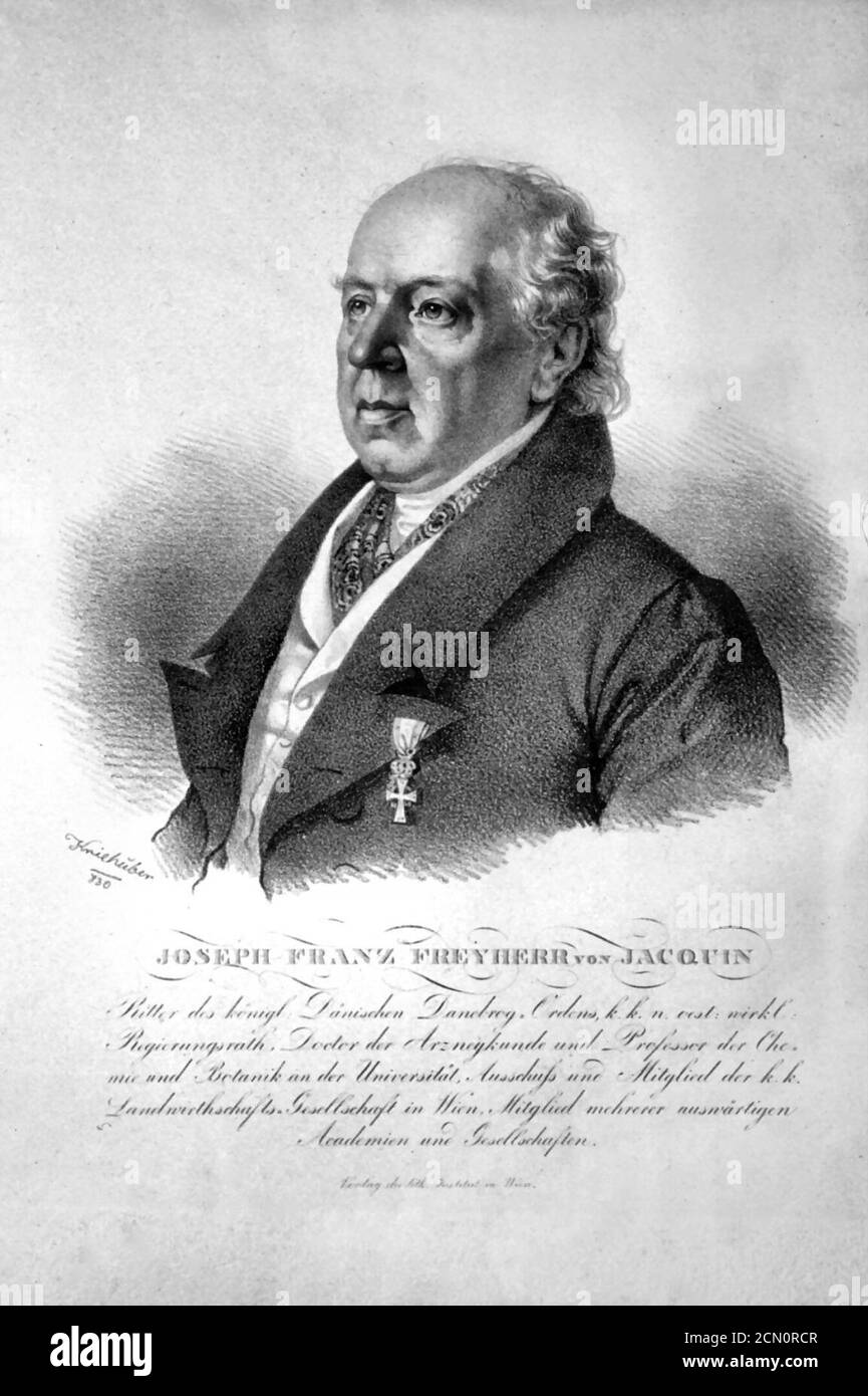 Joseph franz von jacquin hi-res stock photography and images - Alamy