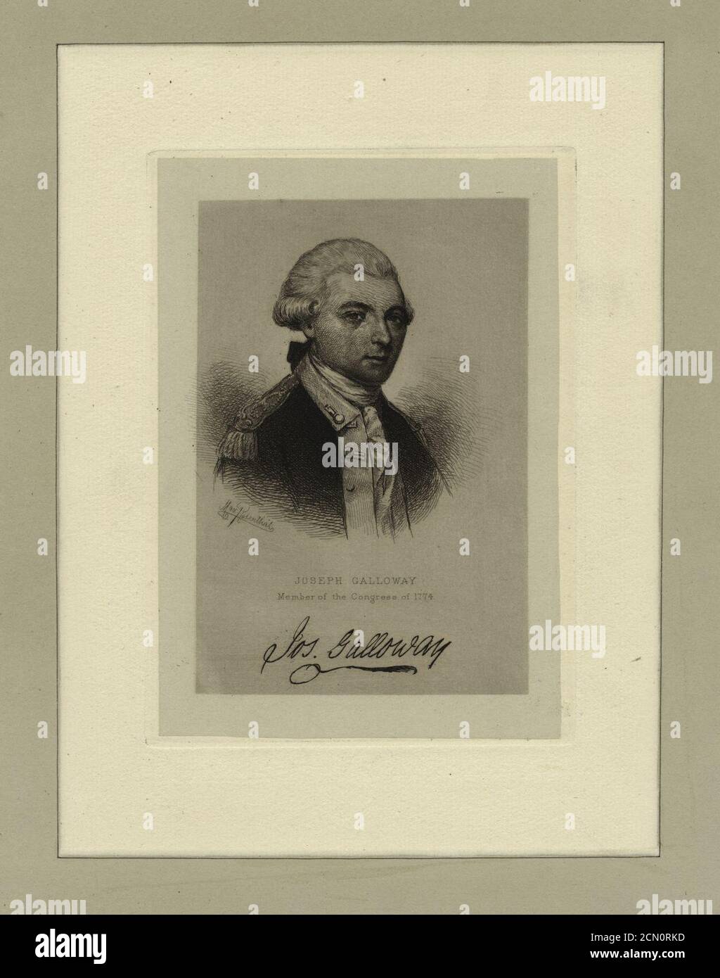 Joseph Galloway (in military uniform Stock Photo - Alamy