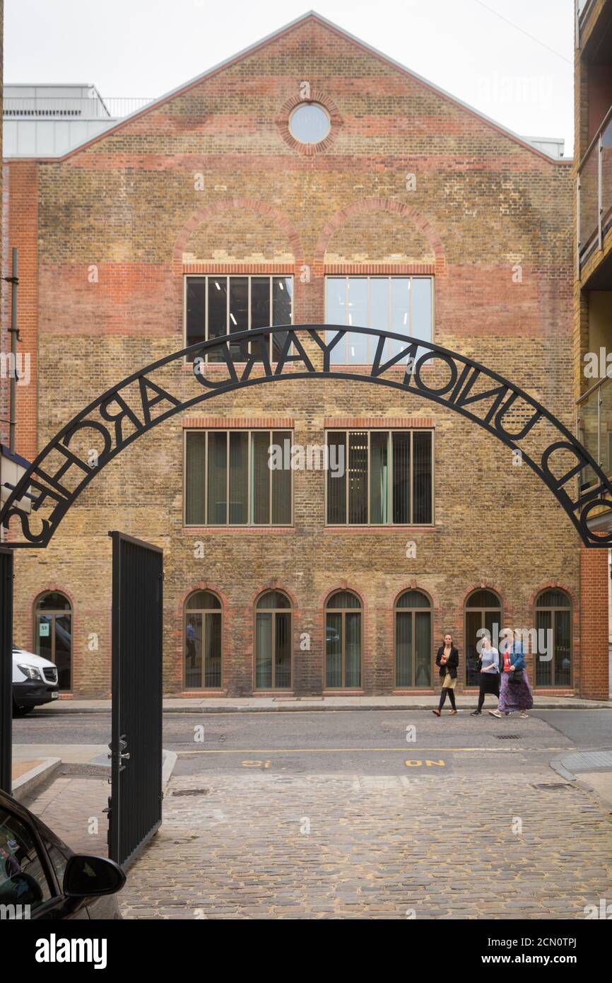 Union yard arches Stock Photo - Alamy