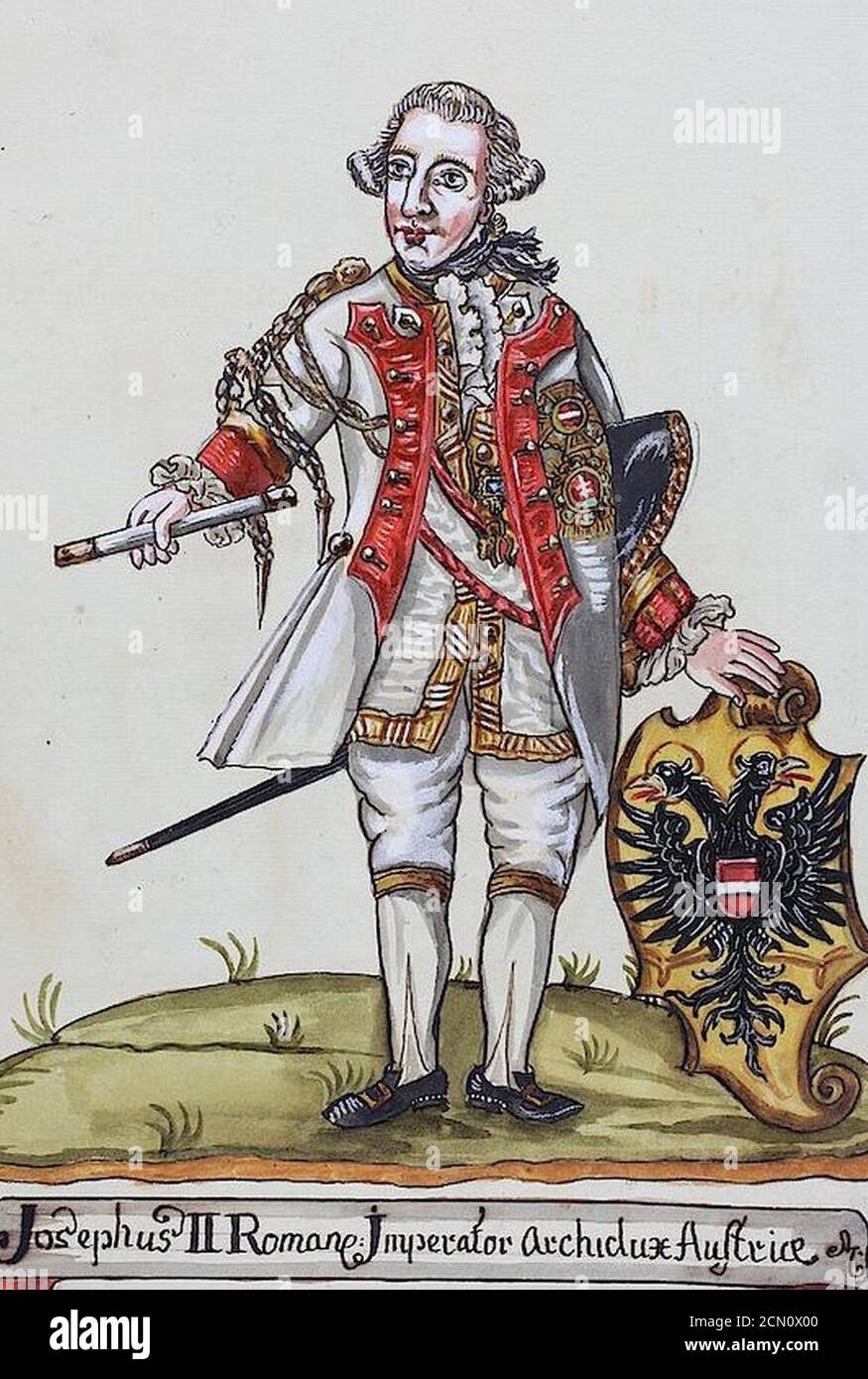 Joseph II HRR Stock Photo - Alamy
