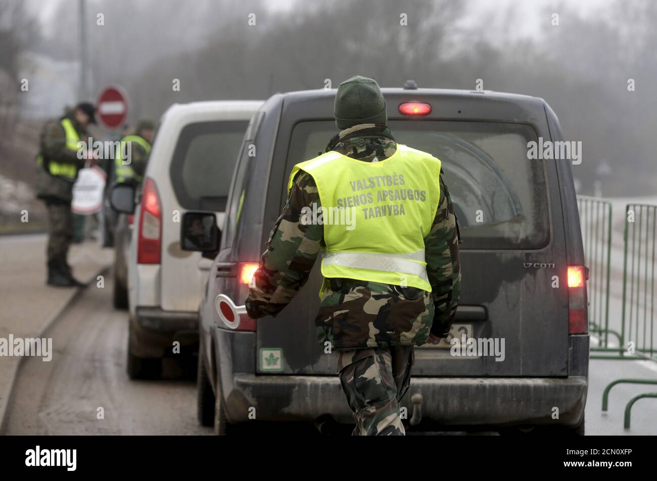 Lithuanian border hi-res stock photography and images - Alamy