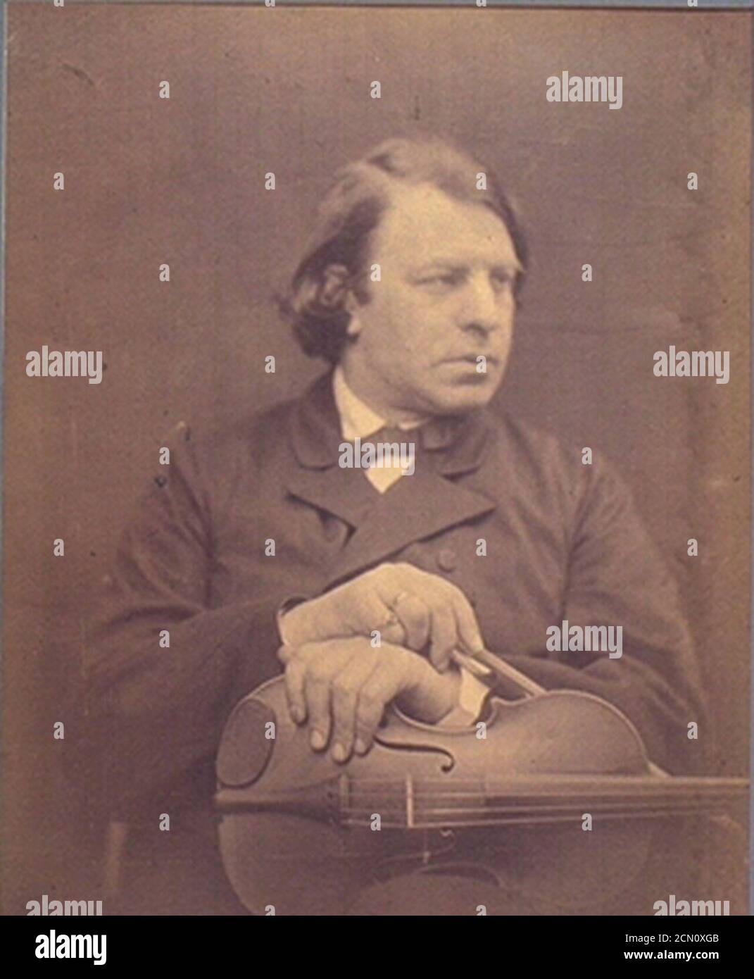 Joseph Joachim by Julia Margaret Cameron Stock Photo - Alamy