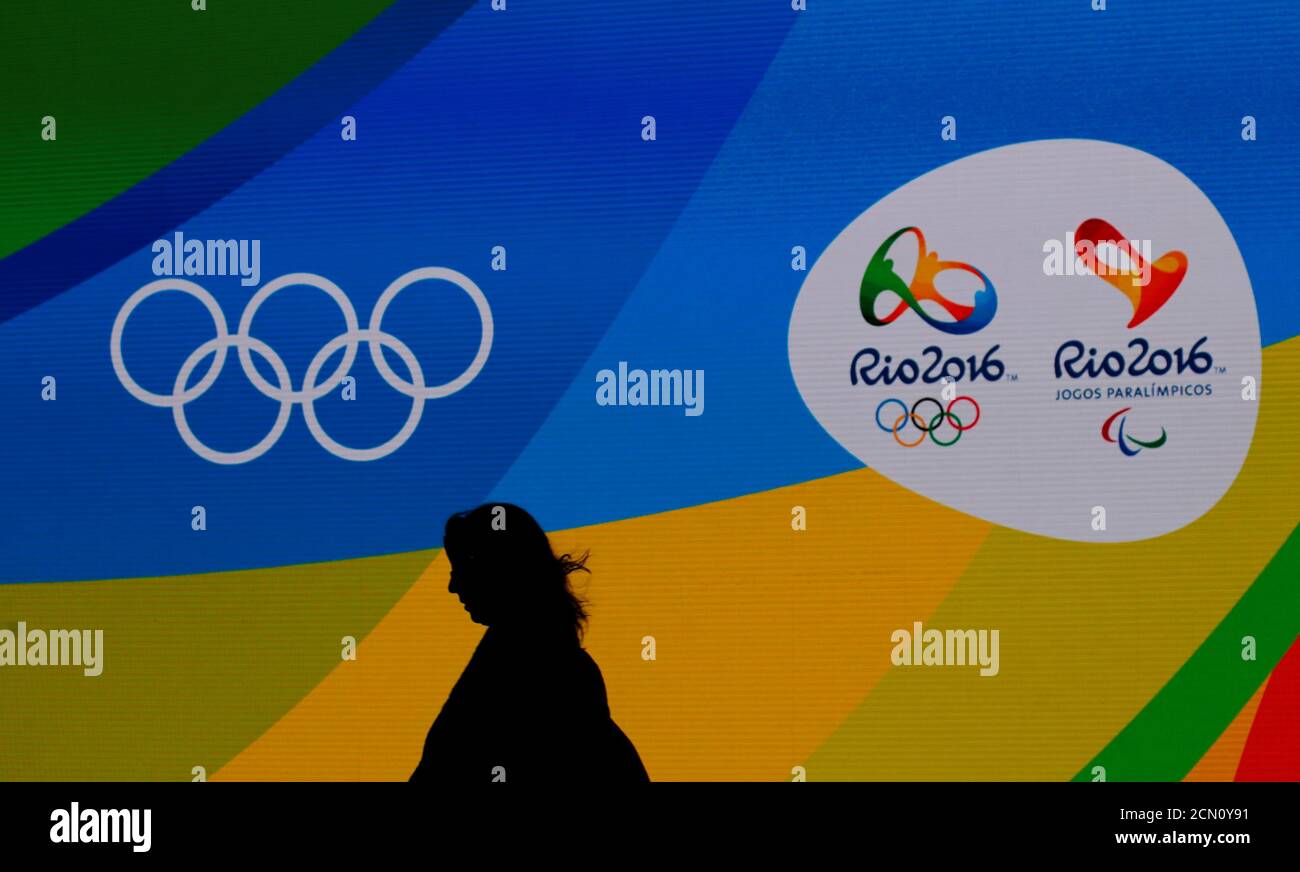 Rio olympics logo hi-res stock photography and images - Alamy