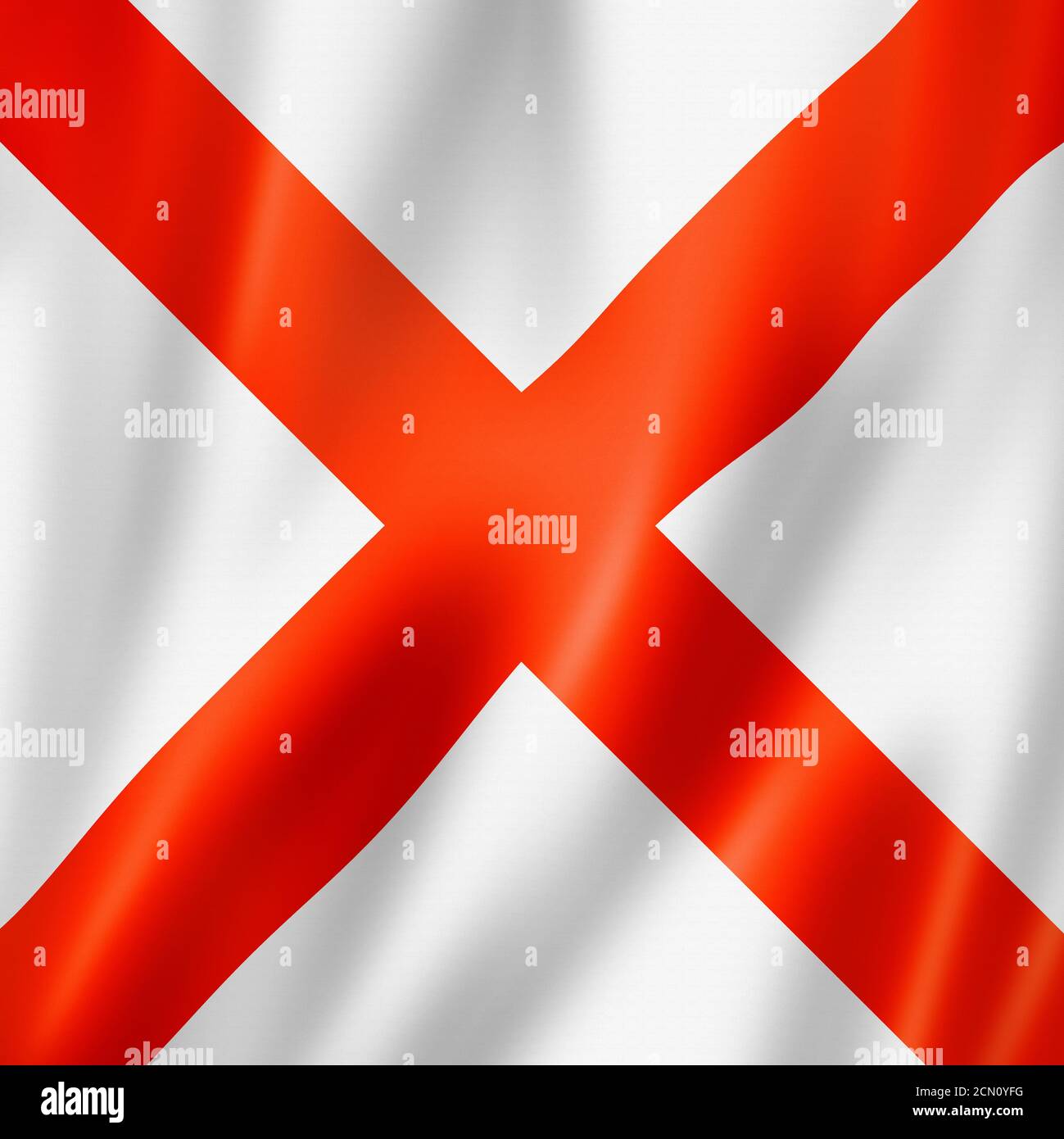Victor international maritime signal flag Stock Photo - Alamy