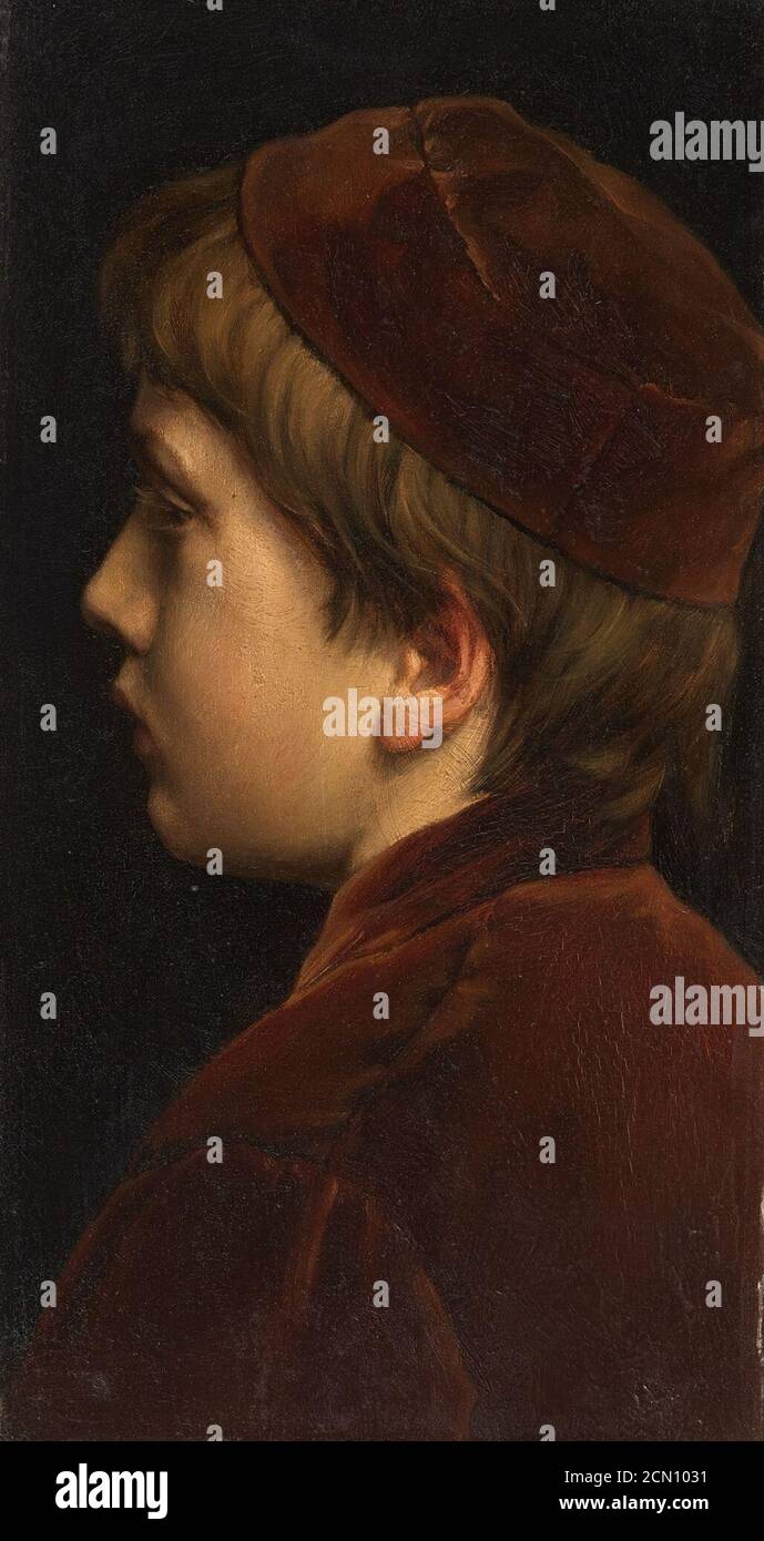 Joseph Lies - Portrait of a youth Stock Photo - Alamy