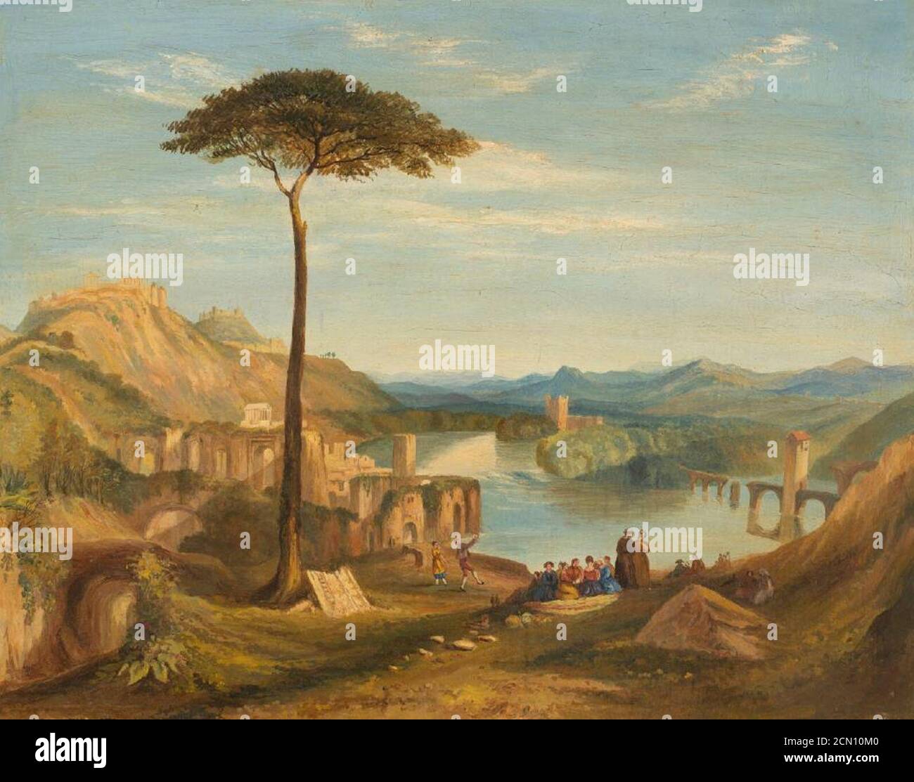 Joseph Mallord William Turner - Childe Harold's Pilgrimage Stock Photo ...