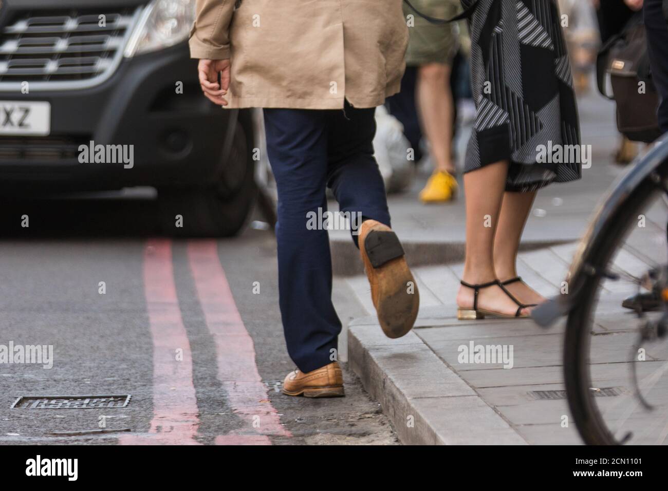 scene on a pavement Stock Photo - Alamy