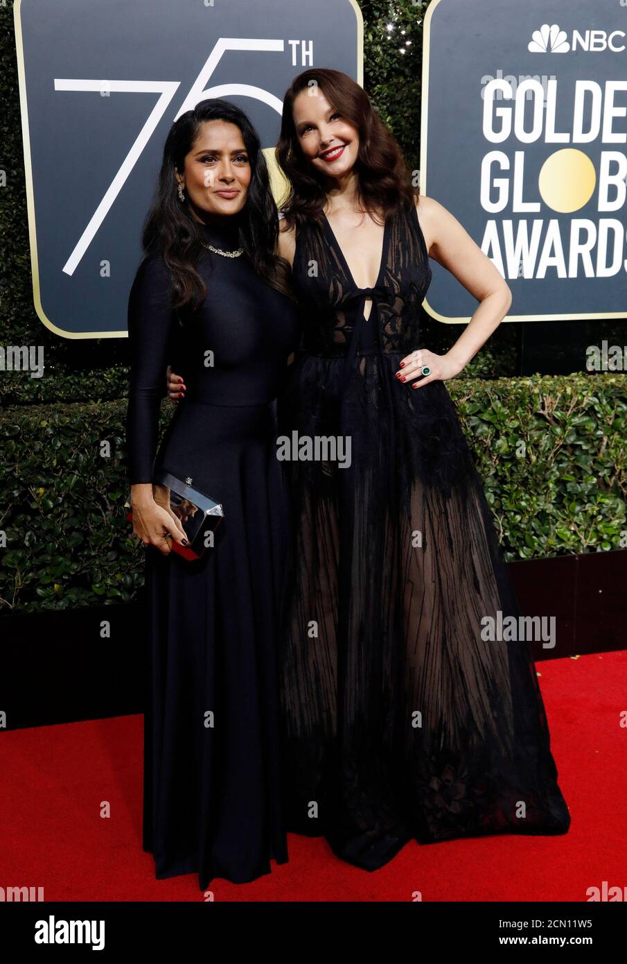 Salma hayek 75th golden globe hi-res stock photography and images - Alamy