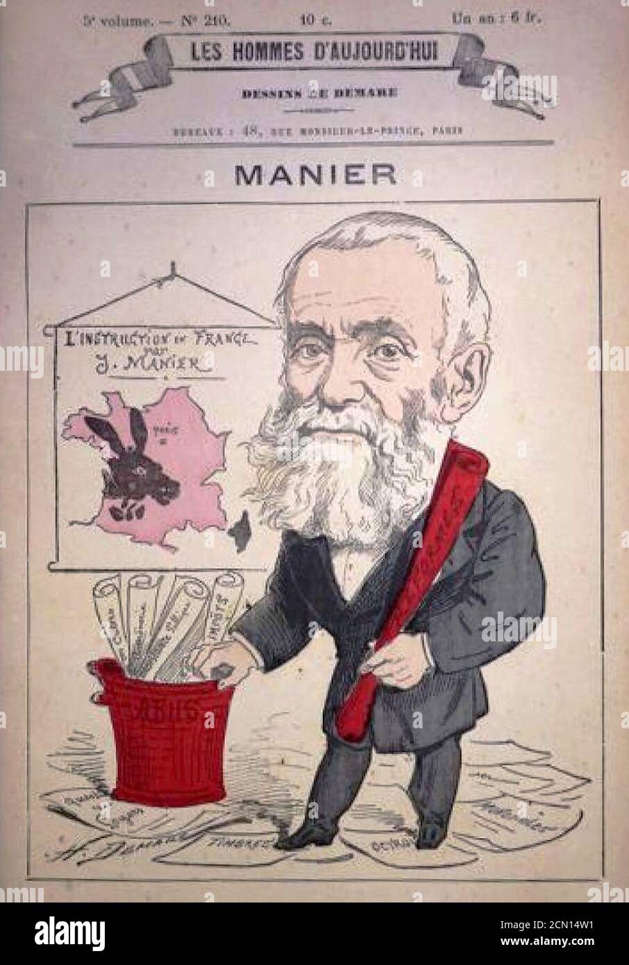 Joseph Manier par Henri Demare N°210 Stock Photo - Alamy