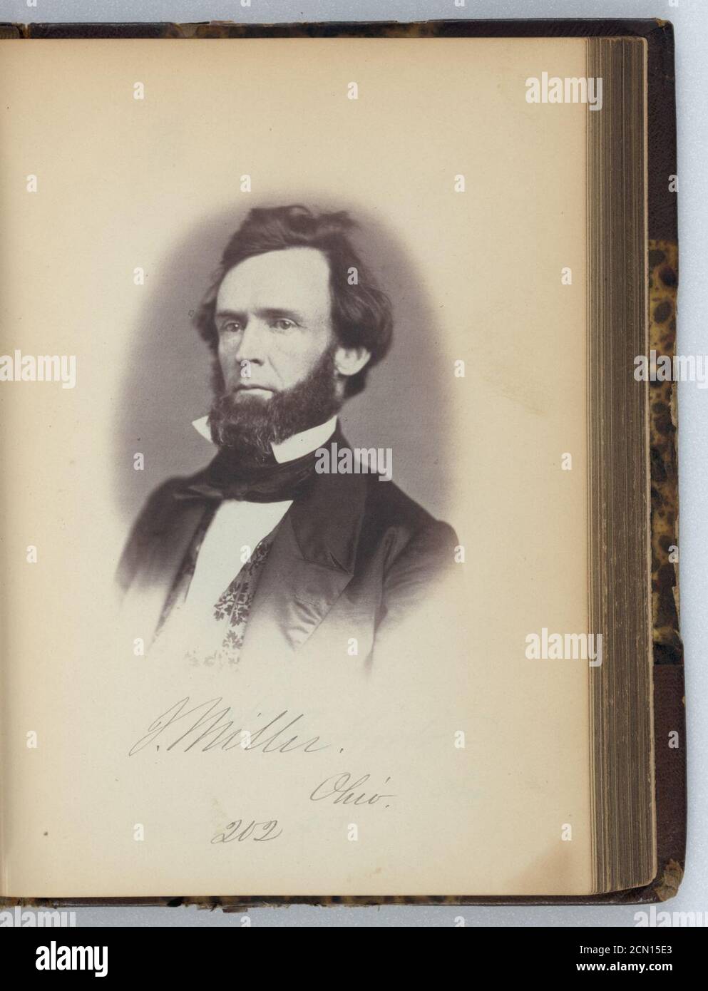 Joseph Miller, Representative from Ohio, Thirty-fifth Congress, half ...