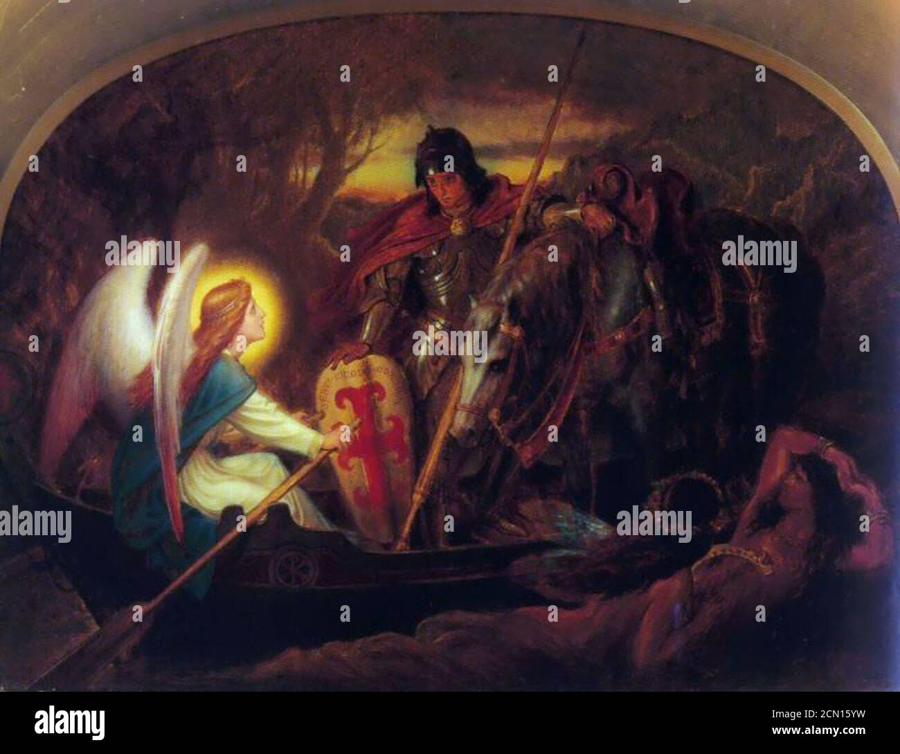 Joseph paton landscape hi-res stock photography and images - Alamy