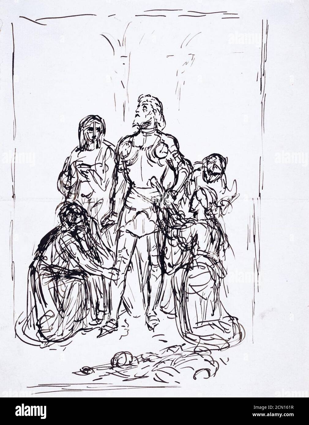 Joseph paton landscape hi-res stock photography and images - Alamy