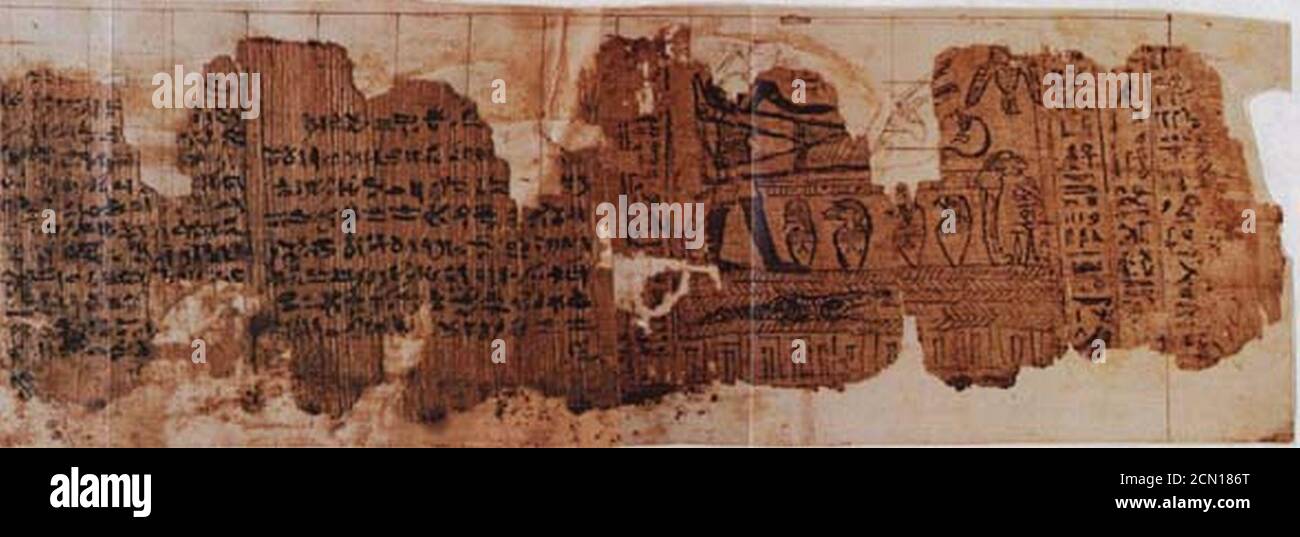 Joseph Smith Papyrus I and XI Stock Photo - Alamy