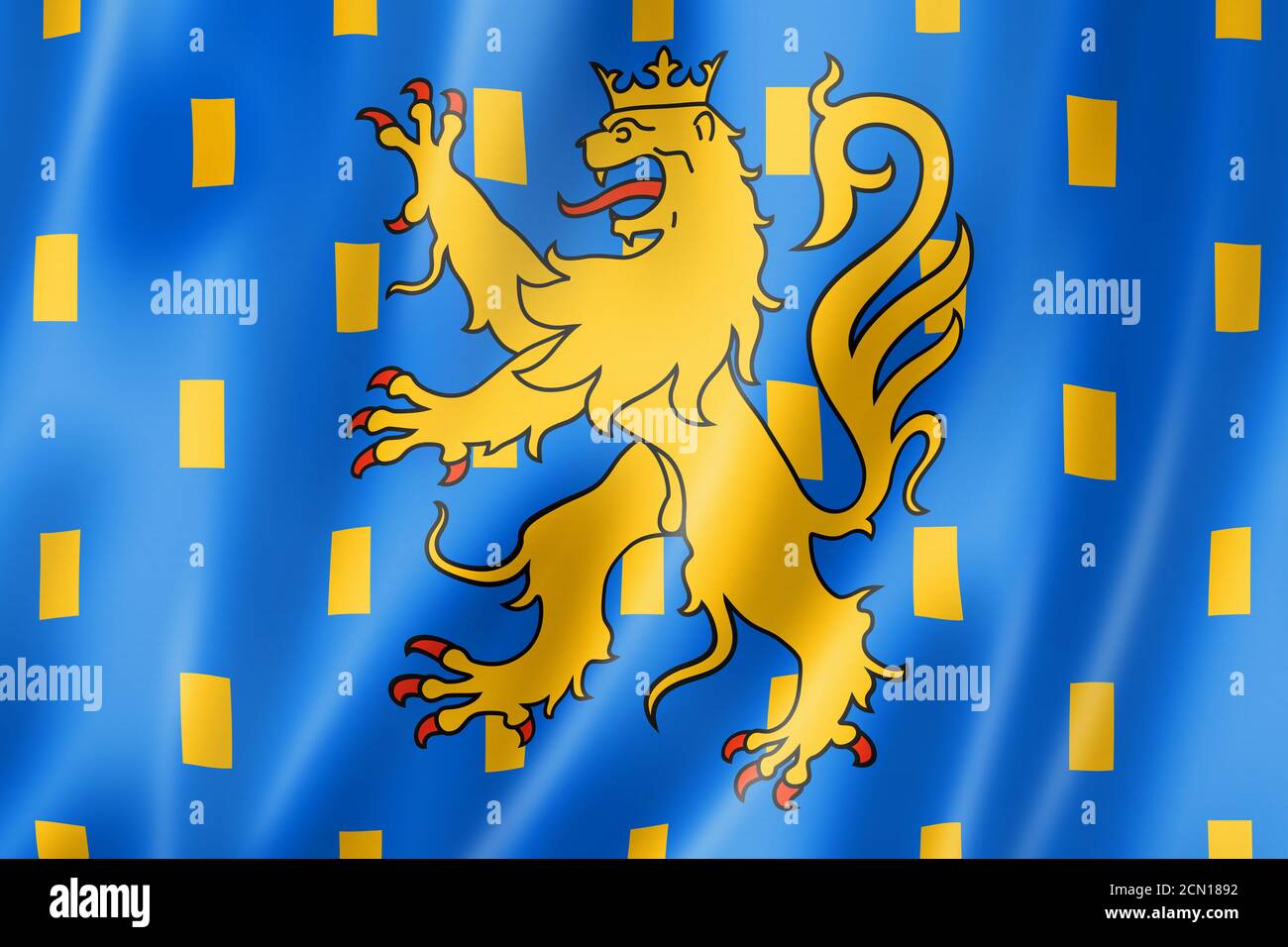 Flag of franche comte hi-res stock photography and images - Alamy
