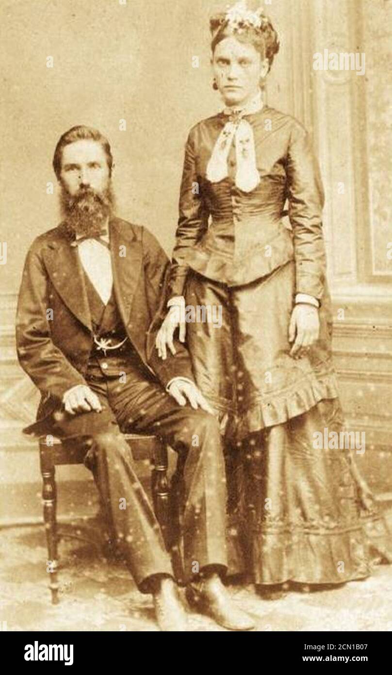 Joseph Withaker e Isabel Norris Stock Photo - Alamy