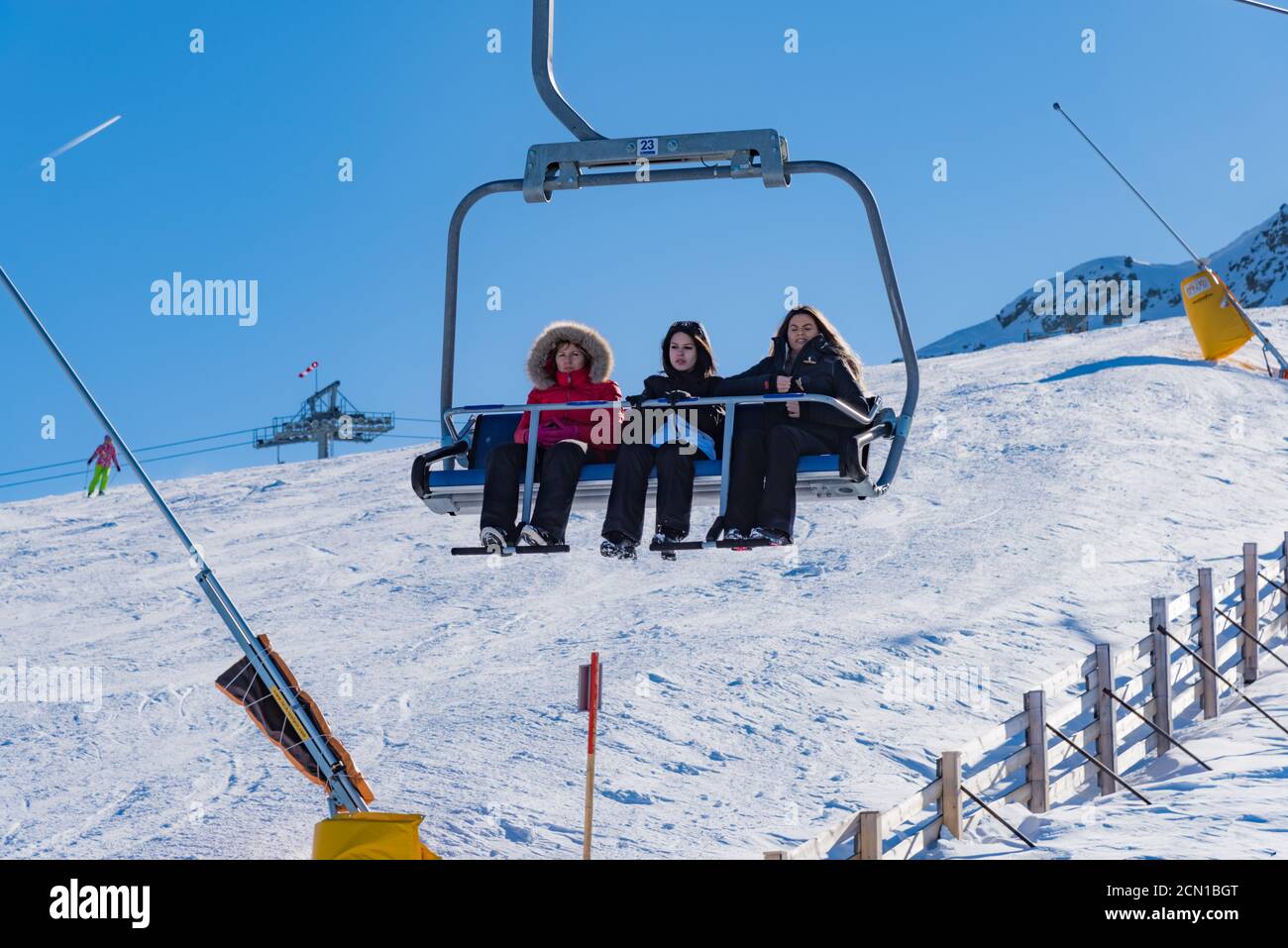 Chairlift station in mount hi-res stock photography and images - Alamy