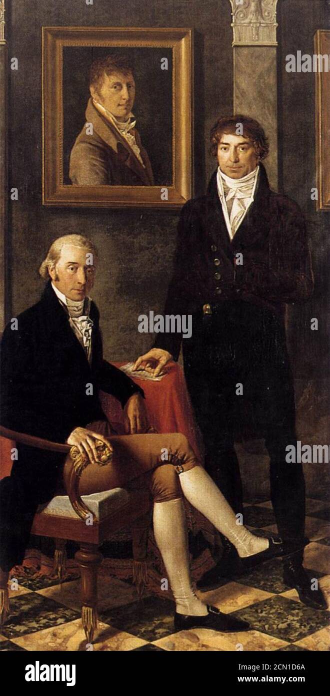Joseph-Denis Odevaere - Portrait of François Wynckelman, François van ...