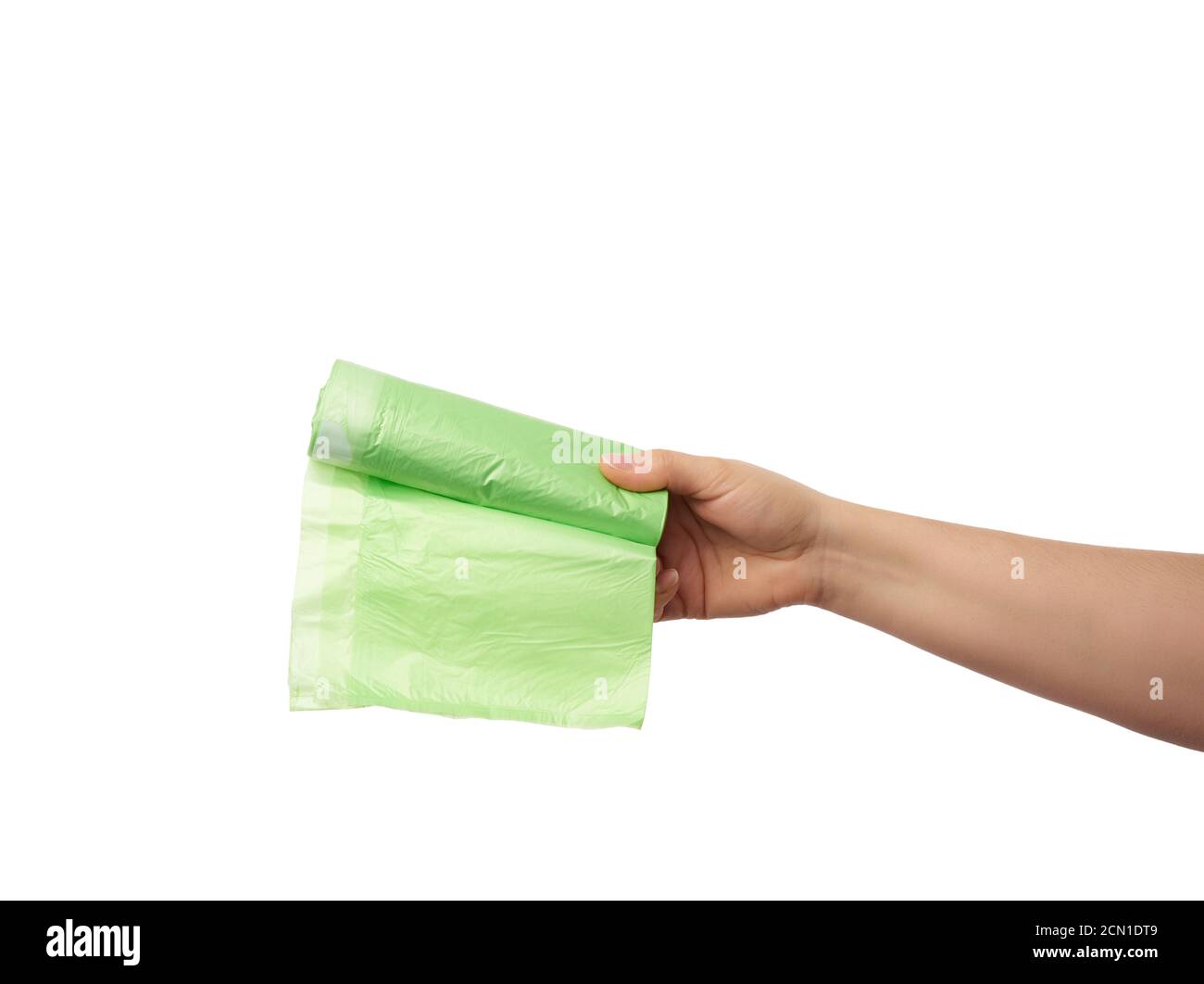 Holding plastic bags hand hi-res stock photography and images - Alamy