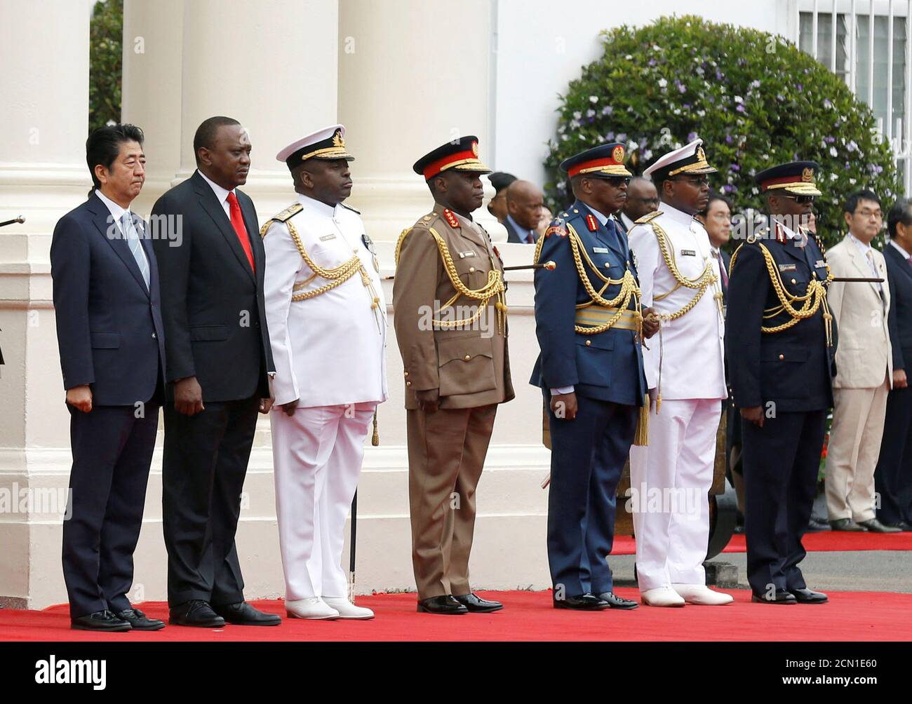 President kenya uhuru kenyatta state house hi-res stock photography and ...