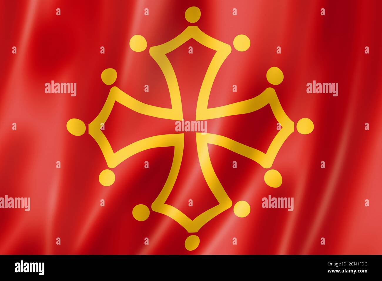 Flag of midi pyrenees hi-res stock photography and images - Alamy