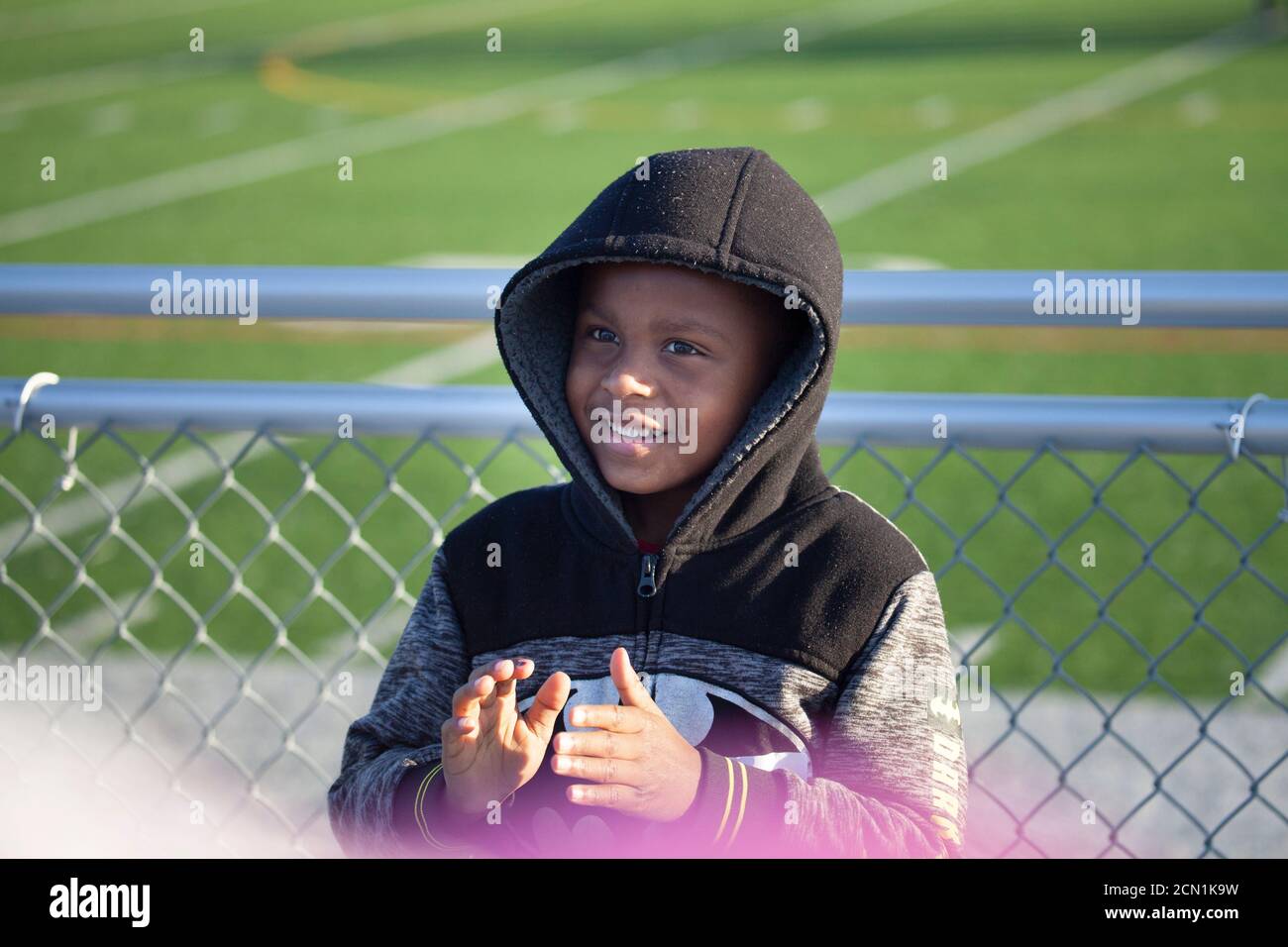 Football clapping hi-res stock photography and images - Alamy