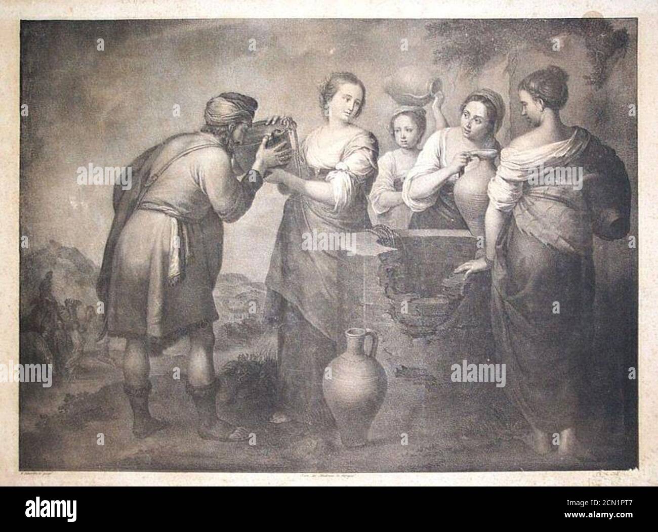 José de Madrazo y Agudo - A Samaritana Stock Photo - Alamy