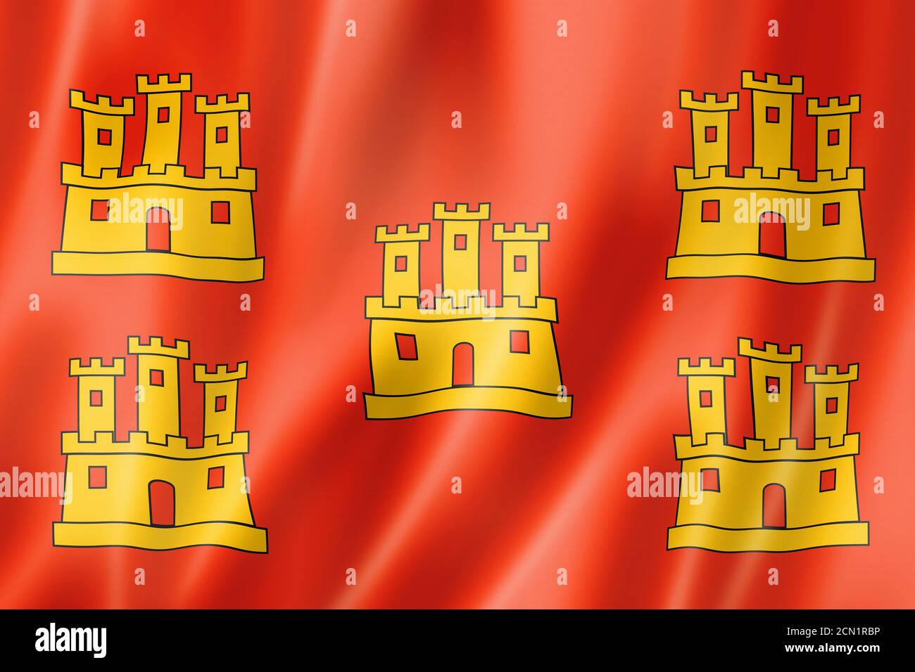 Poitou-Charentes Region flag, France Stock Photo - Alamy