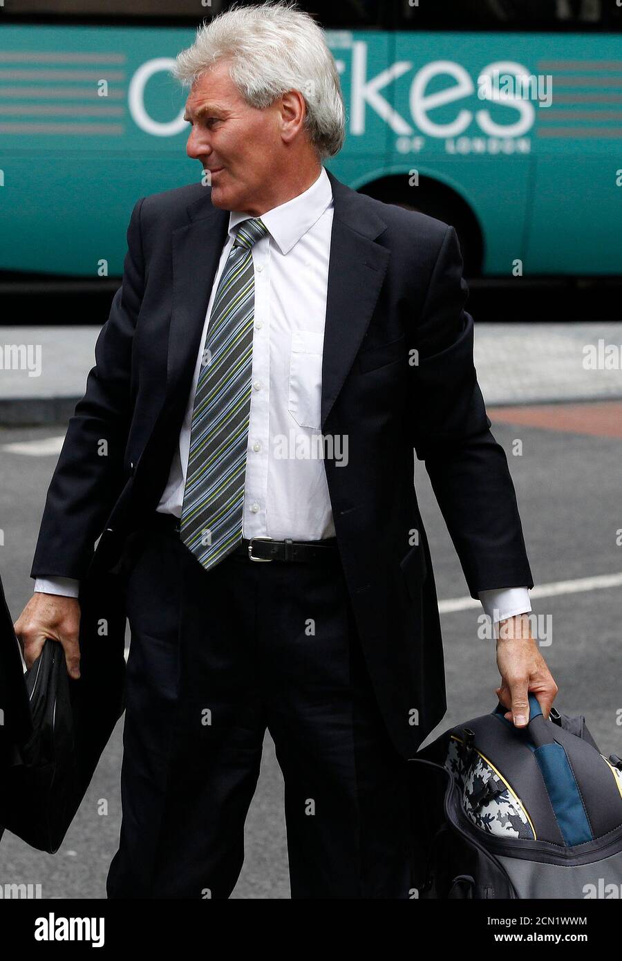 Former labour mp jim devine arrives at southwark crown court hi-res ...