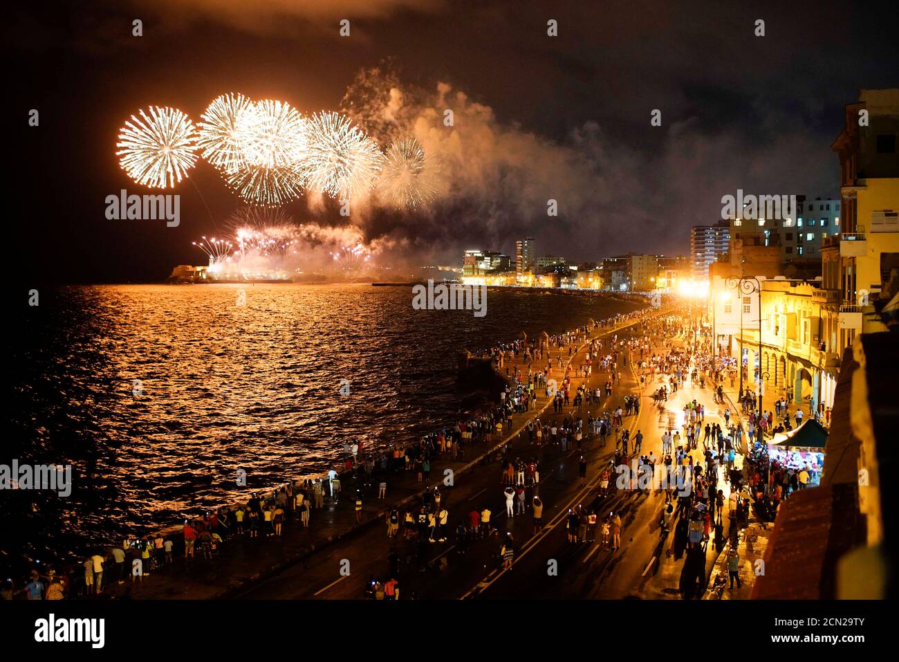 Cuba fireworks hi-res stock photography and images - Alamy