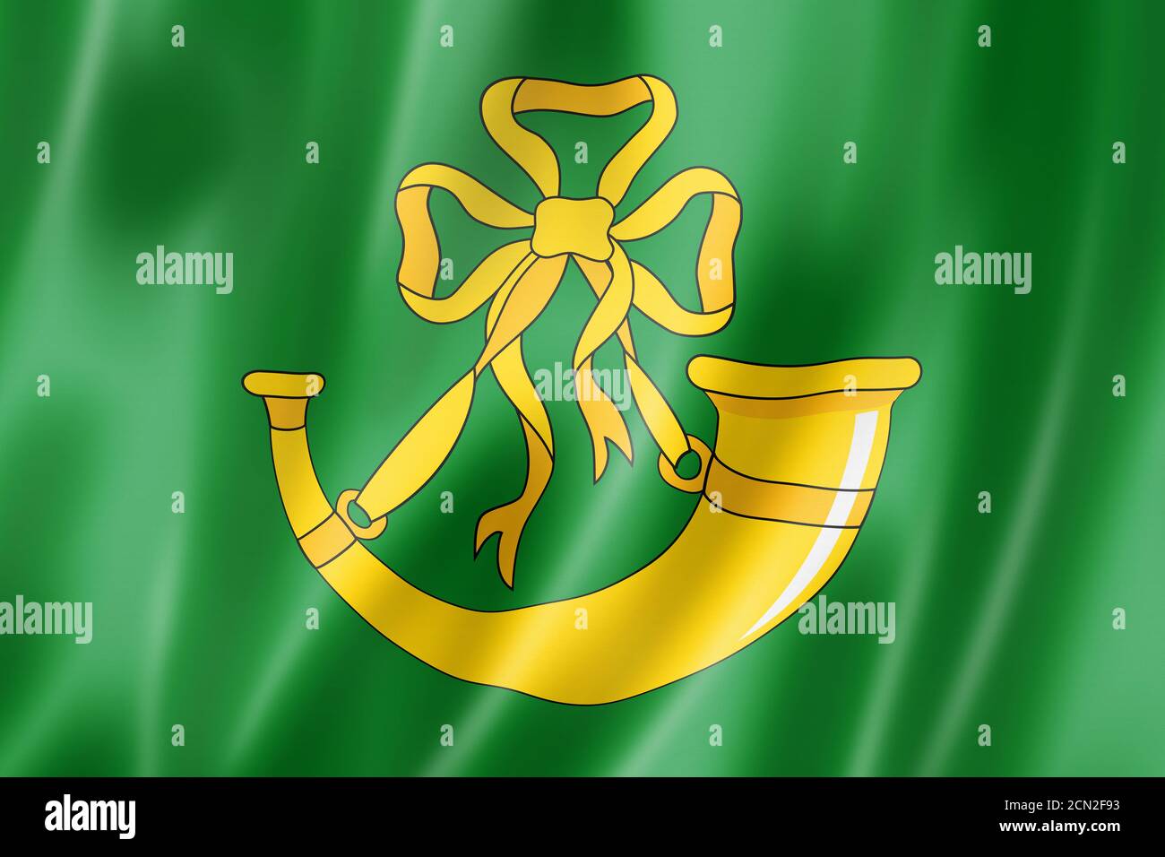 Huntingdonshire County flag, UK Stock Photo - Alamy