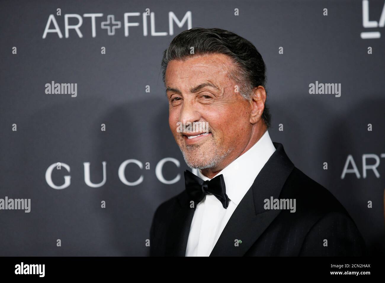 Actor Sylvester Stallone Poses High Resolution Stock Photography and ...