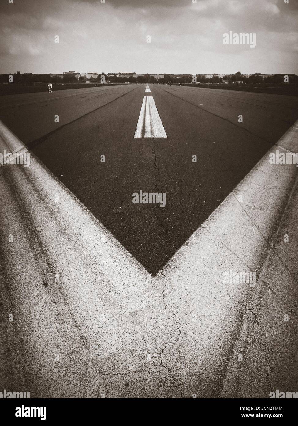 Runway in Templehof Airport, Berlin, Germany Stock Photo - Alamy