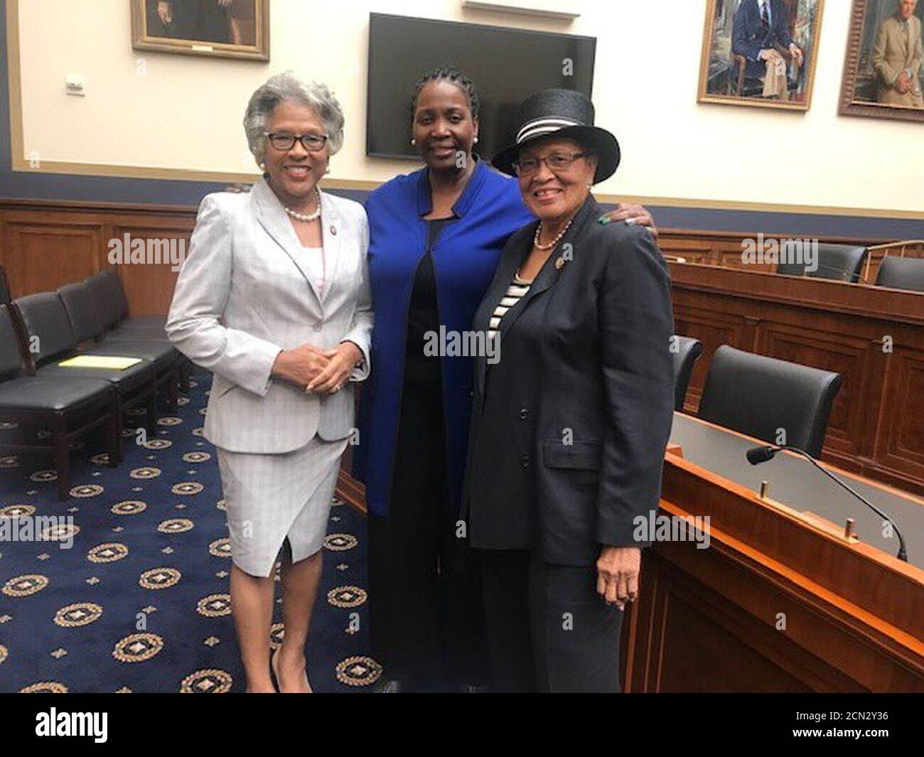 Joyce Beatty Lisa Cook and Alma Adams Stock Photo - Alamy
