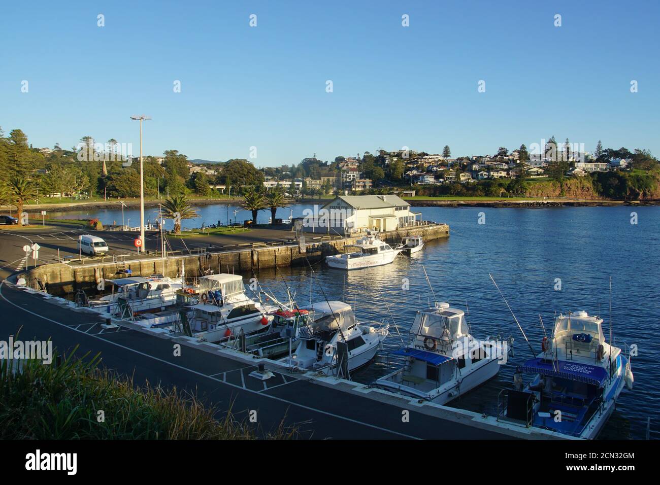 Kiama Harbour in Early Morning Light Stock Photo - Alamy