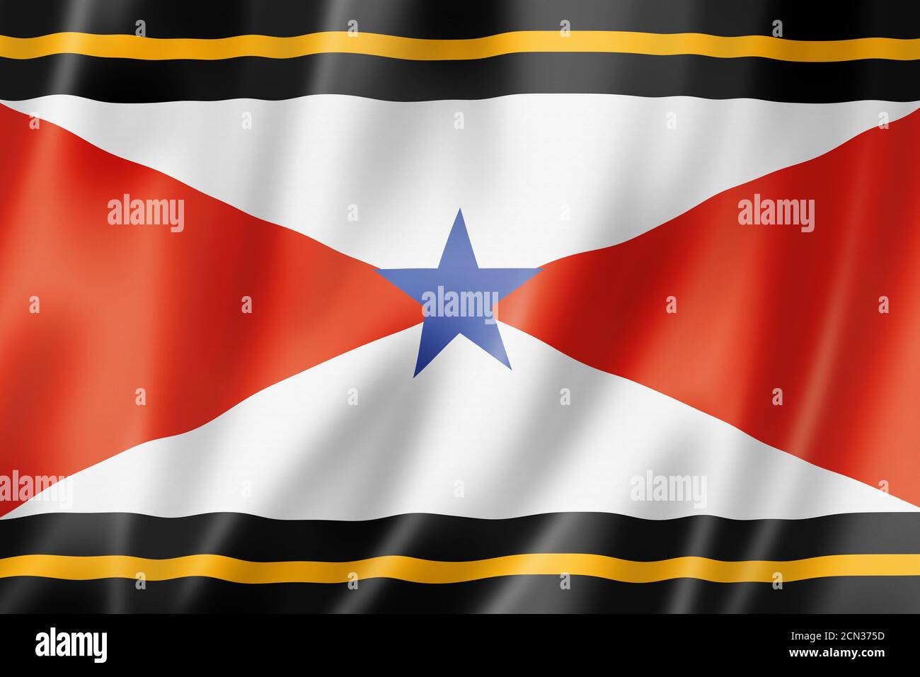 Akha people ethnic flag, Asia Stock Photo - Alamy